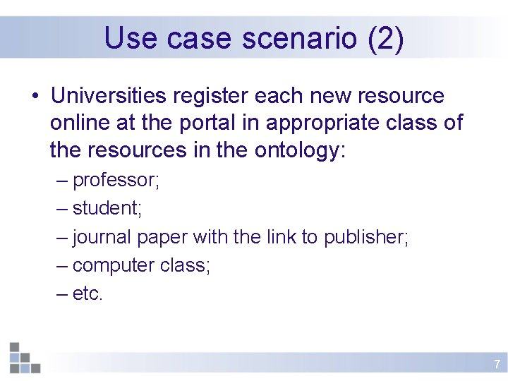 OntologyBased Portal for National Educational and Scientific Resources