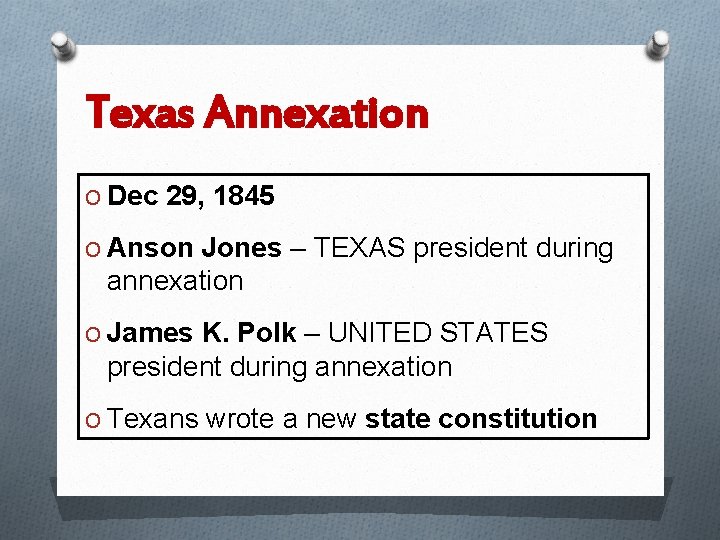 Unit 6 Early Statehood antebellum before the Civil