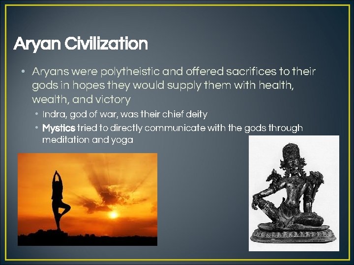 Ancient India Indian Subcontinent The Indus Valley is