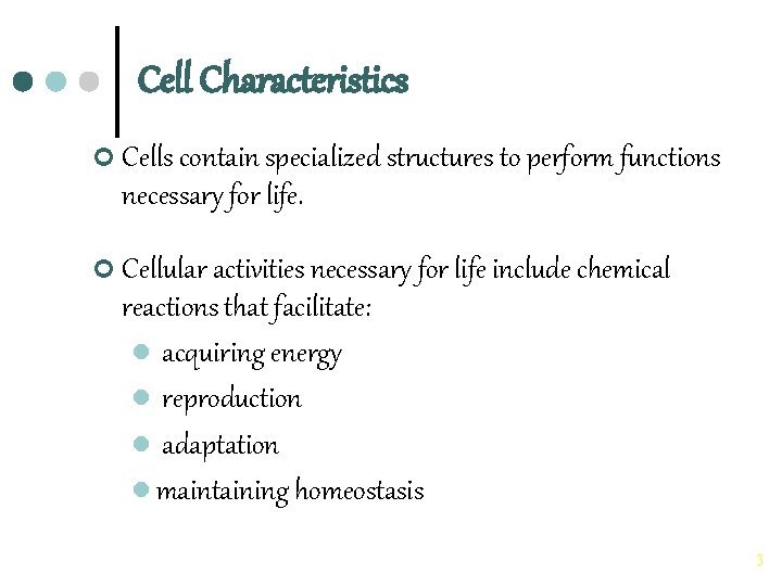 Cellular Structure SOL BIO 4 ac 1 Cell