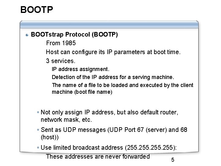 Allocating IP Addressing by Using Dynamic Host Configuration