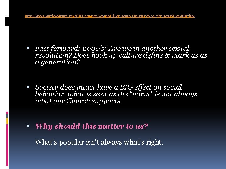 What is hook up culture Basically they can