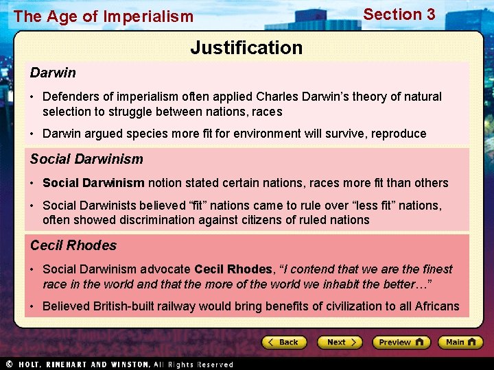 The Age of Imperialism Section 3 The Scramble