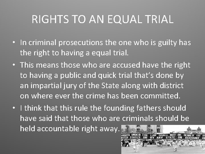 Bill of Rights Earlier Amendments Presentation By Ari