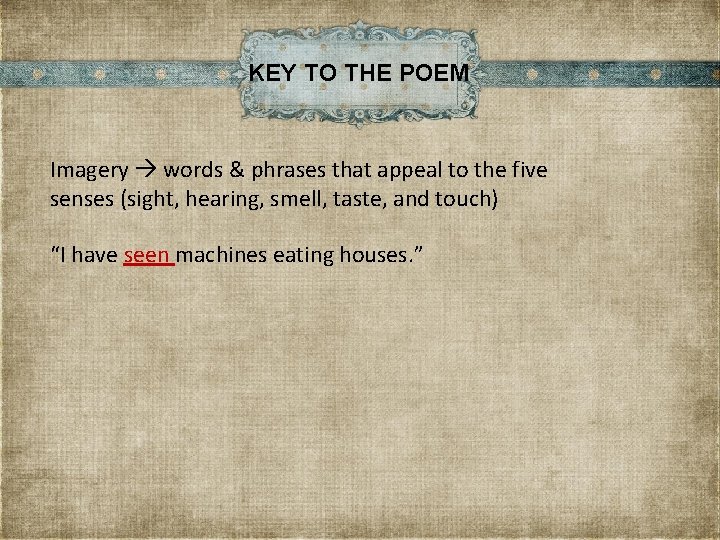 POEM PRESENTATION MADE BY RAISSA W ROBIN KIE