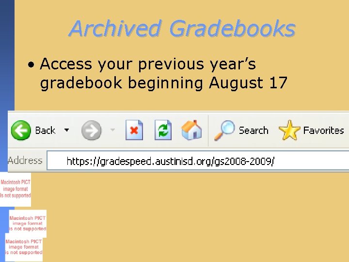 Overview Setting Up Your Gradebook Viewing Student Information
