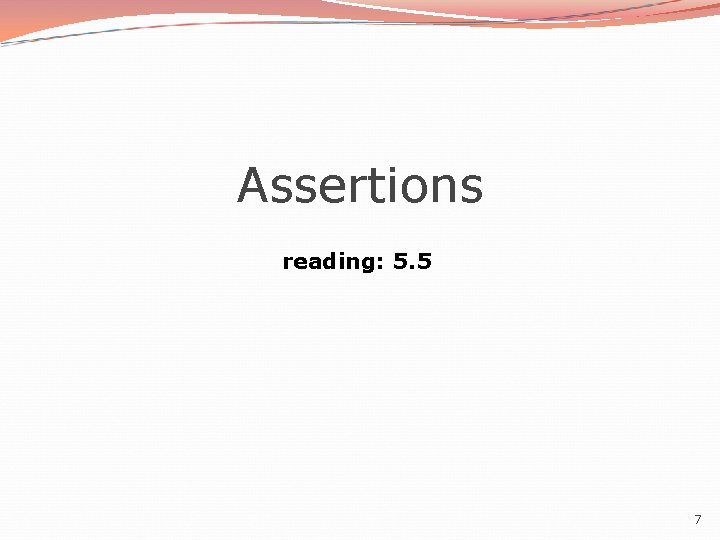 Building Java Programs Chapter 5 Lecture 5 4