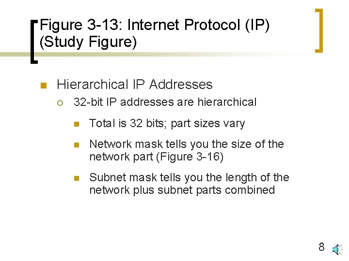 Figure 3 13 Internet Protocol IP n Basic