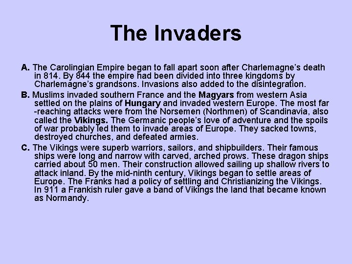 Ch 9 Emerging Europe and the Byzantine Empire