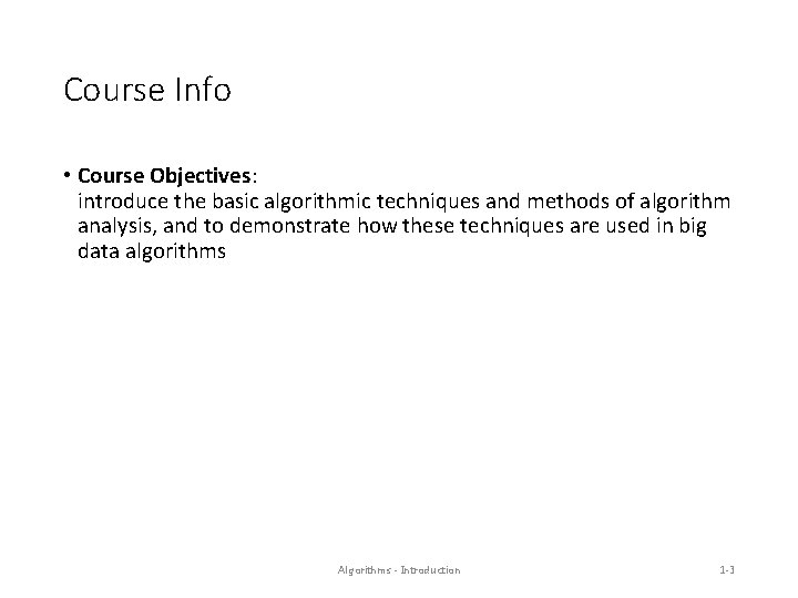 CMPT 706 Algorithms for Big Data Igor Shinkar