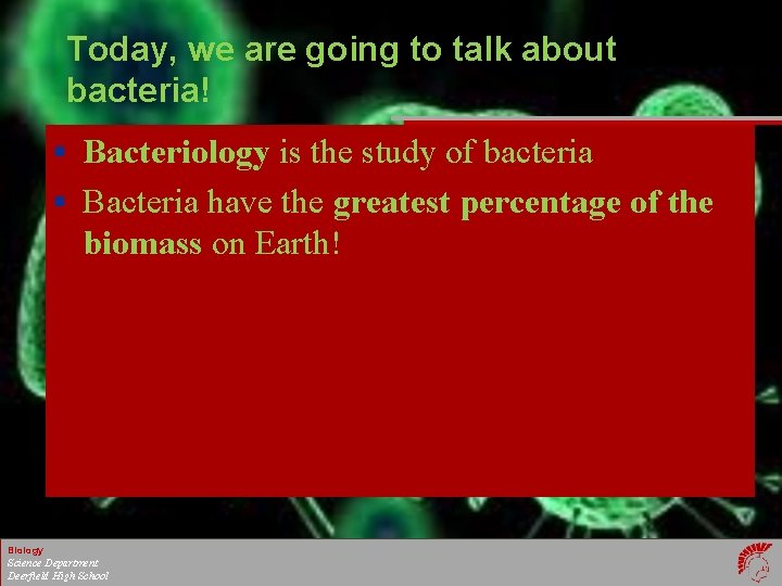 What makes us sick Bacteria Virus Fungi Parasites