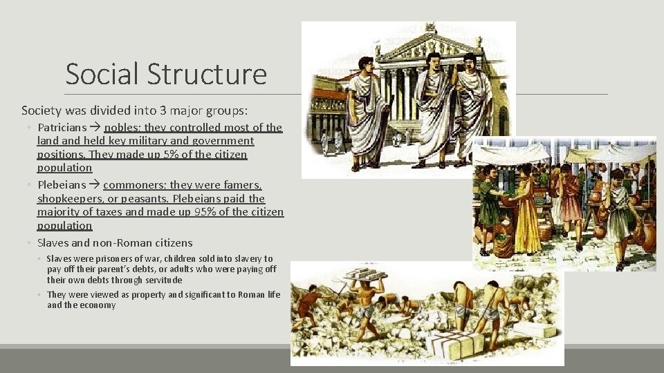Ancient Rome UNIT 2 SEPTEMBER 18 T H