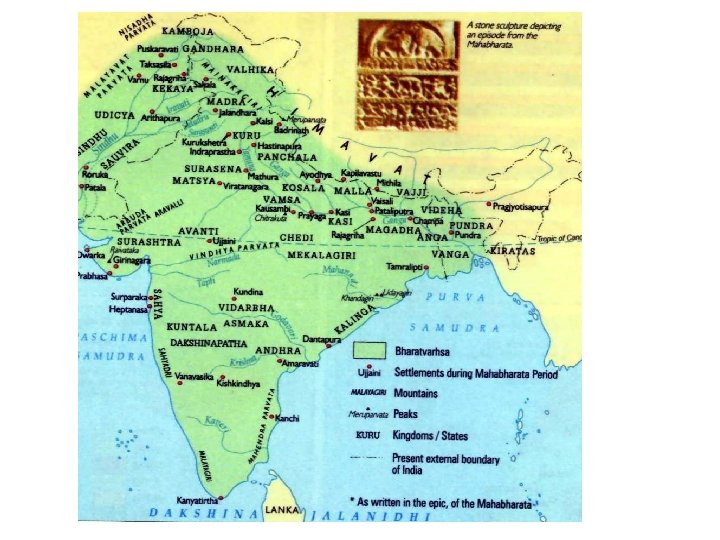 Mahajanapadas During the 6 th century BCE north
