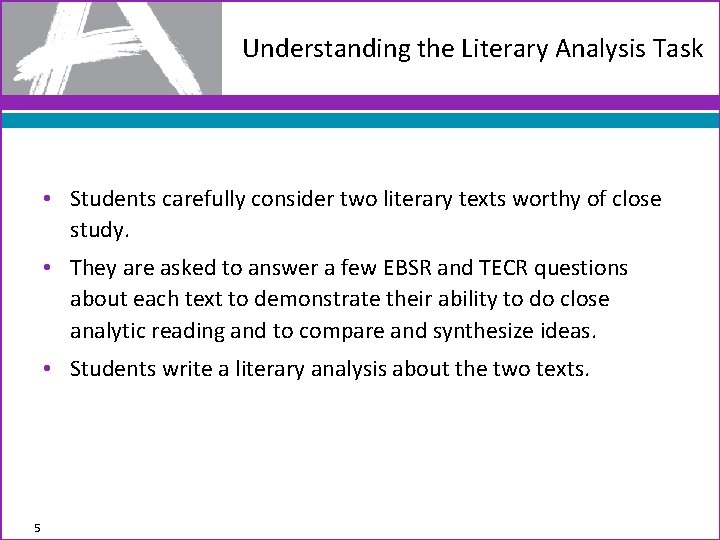 PARCC Summative Assessment with EBSR TECR and PCR