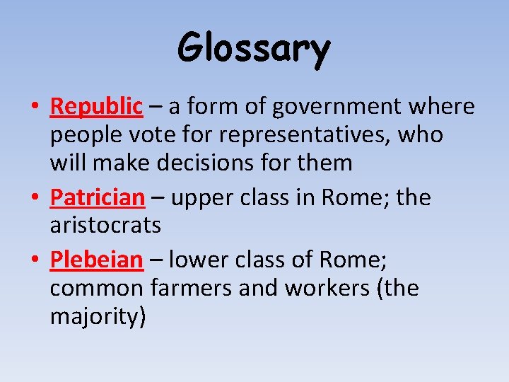 Bellringer What are some lasting effects of the