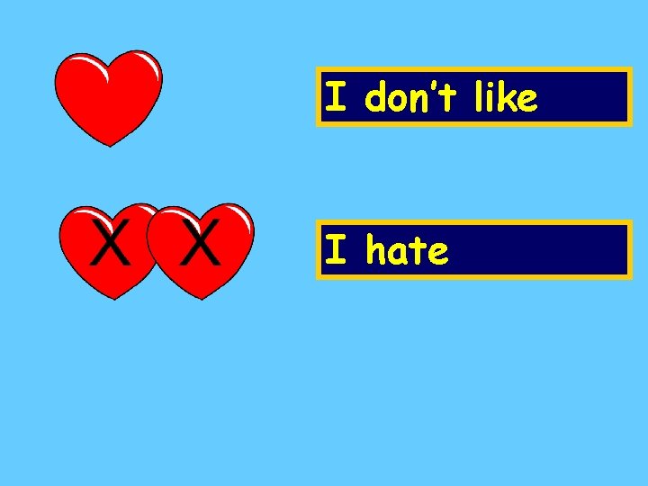 Learning Objective To know how to saywrite if