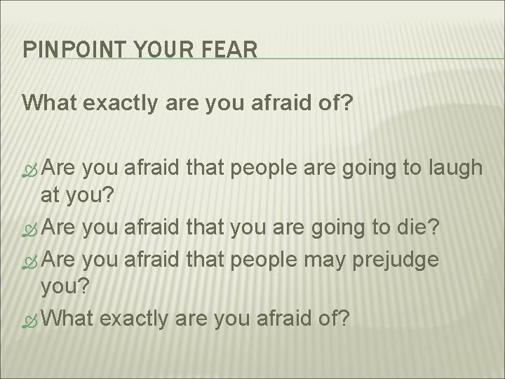 HOW TO REDUCE SPEAKER ANXIETY FACTS ABOUT SPEAKER