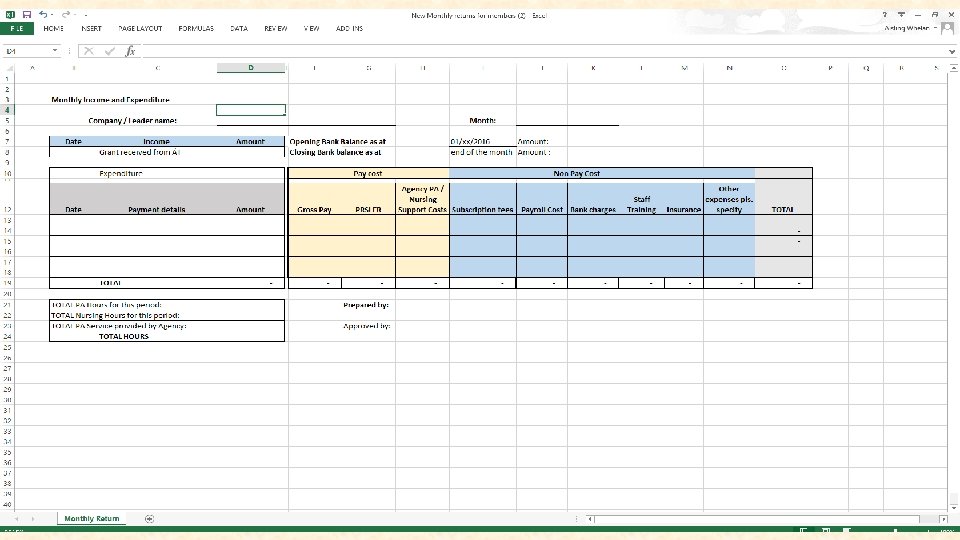 Reporting and Responsibilities Aisling Whelan T Membership Together