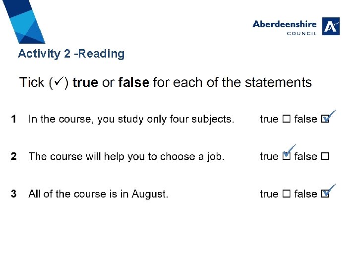 Lesson 14 Study Finding out about a course