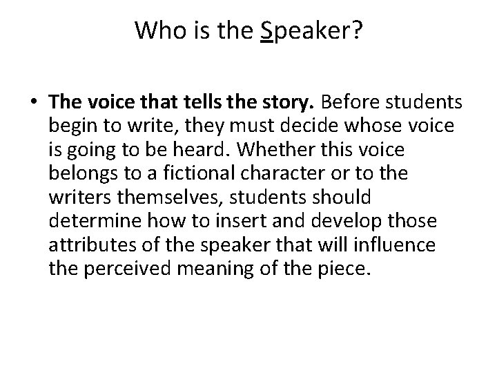 SOAPSTone Speaker Occasion Audience Purpose Subject Tone is