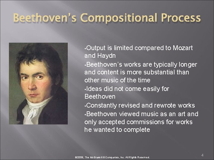 CHAPTER 15 The Music of Beethoven 2009 The