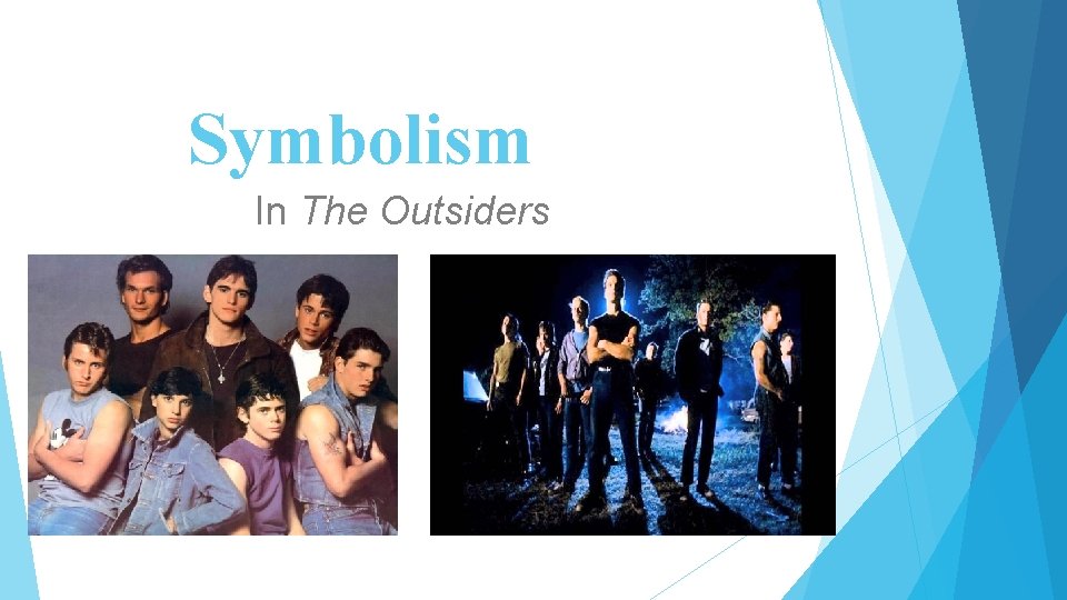 Symbolism Codes and Conventions Today we will Learn