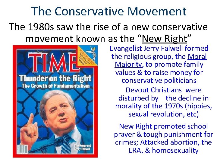 America by 1980 By 1980 Americans were ready