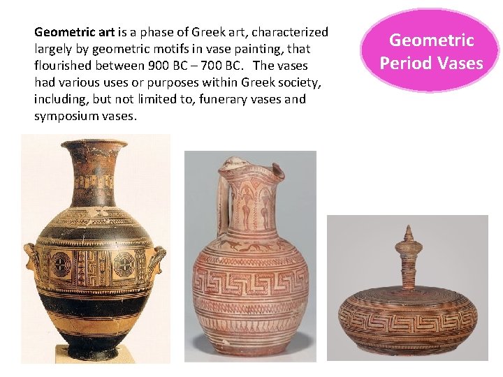 Greek Art and Architecture Mrs Abbott Art History