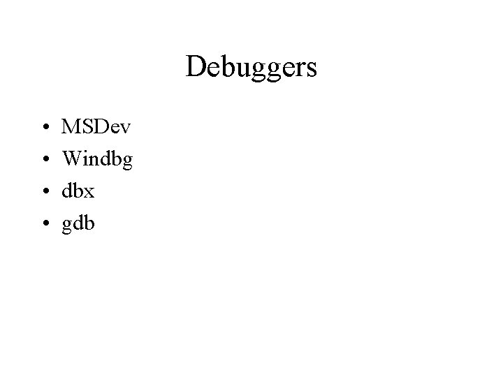 Minimal Stub for remote debugging Minheng Tan Columbia