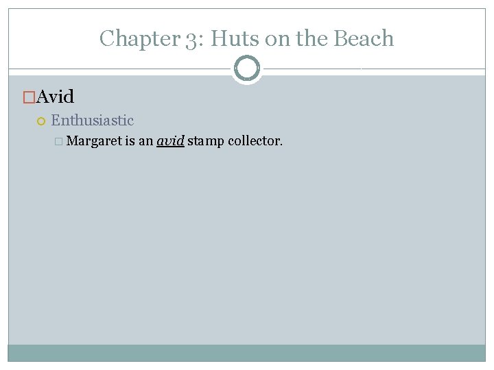 Lord of the Flies by William Golding VOCABULARY