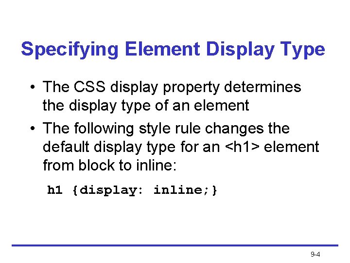Week 9 Using The Box Properties The Css