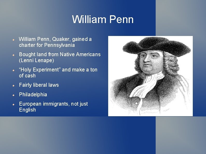 Colonial Crises and Change 1670 1750 Goodbye City