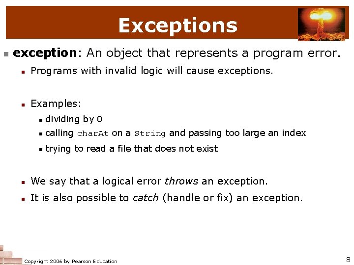 Building Java Programs Chapter 6 File Processing Copyright