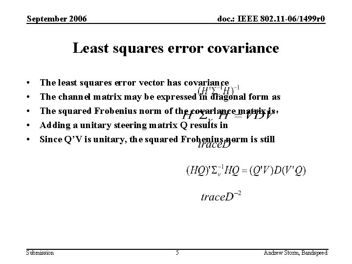 September 2006 doc IEEE 802 11 061499 r