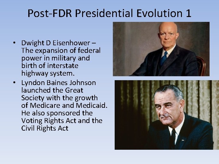 The Evolution of the US Presidency By Mike