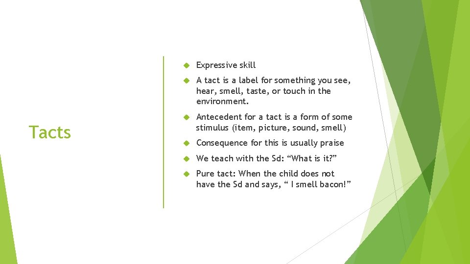 Ad BAnce Behavioral Health Operants and SDs Glossary