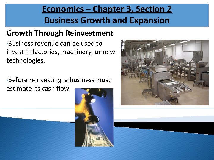 Economics Chapter 3 Section 1 Forms of Business