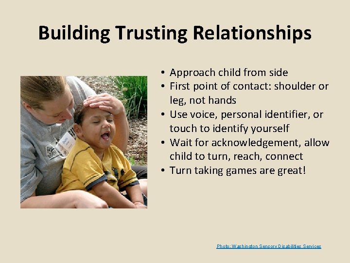 Identifying and Supporting Young Children with Combined Vision