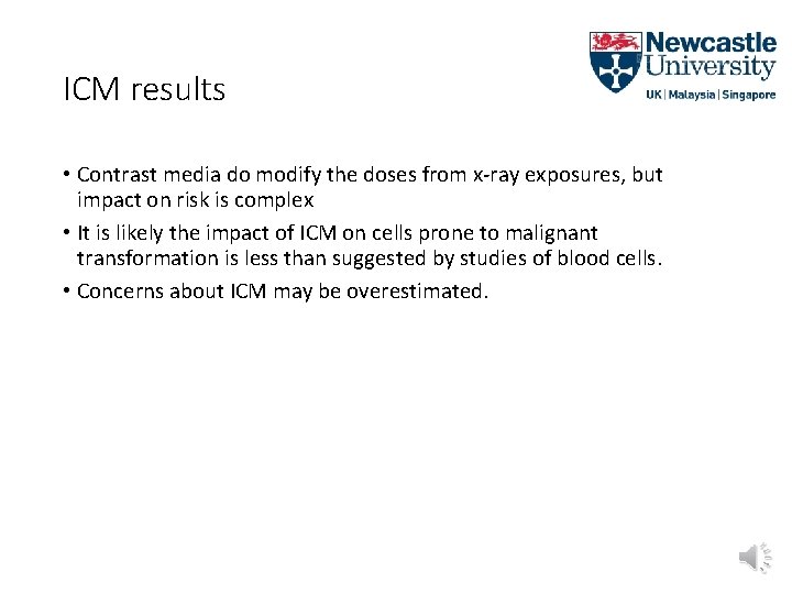Radiation research at Newcastle University Richard Harbron ncl