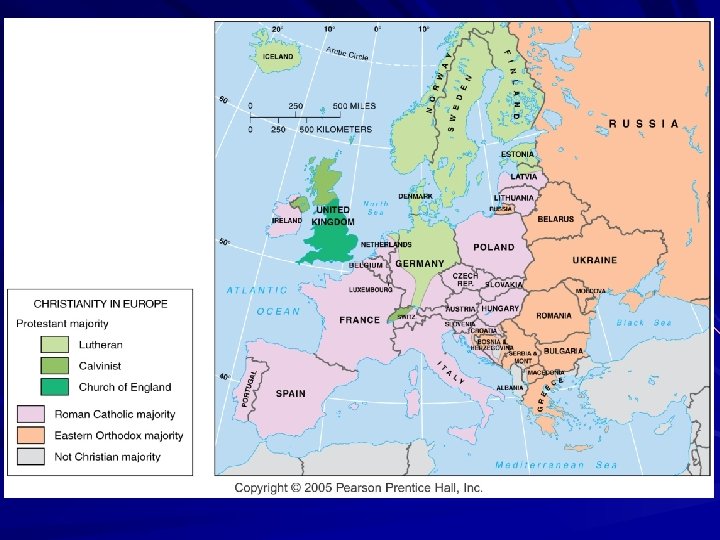 Western and Northern Europe SSWG 6 d Describe