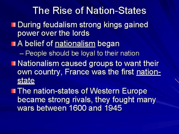 Western and Northern Europe SSWG 6 d Describe