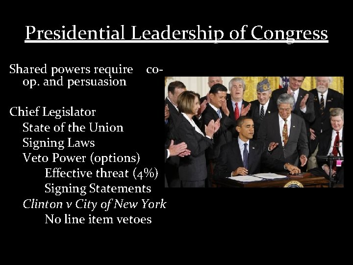 Chapter 13 The Presidency The Basics 35 Years