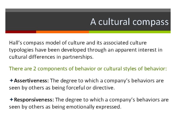 Change Management BUS 442 M Culture and Change