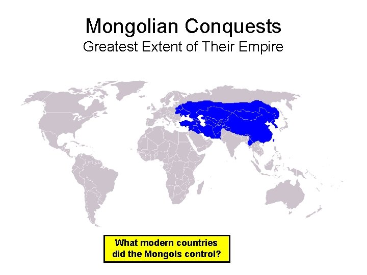 Aim What made Genghis Khan become conqueror of
