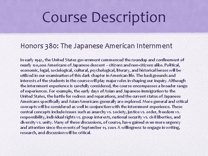 Engaging the Japanese American Internment Beyond the Classroom