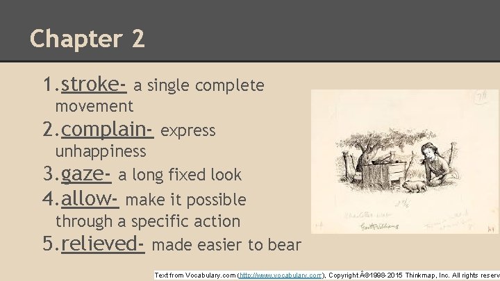 Charlottes Web Vocabulary Chapters 1 3 Chapter 1