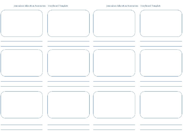 Storyboarding Multimedia Broadcast What is a storyboard A