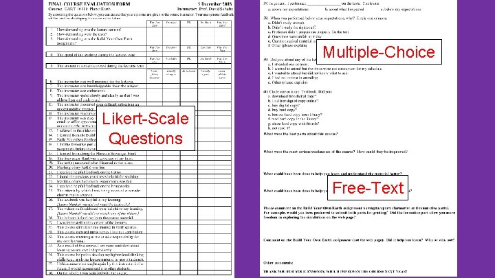 Getting Feedback from Students Why UEQs are Not