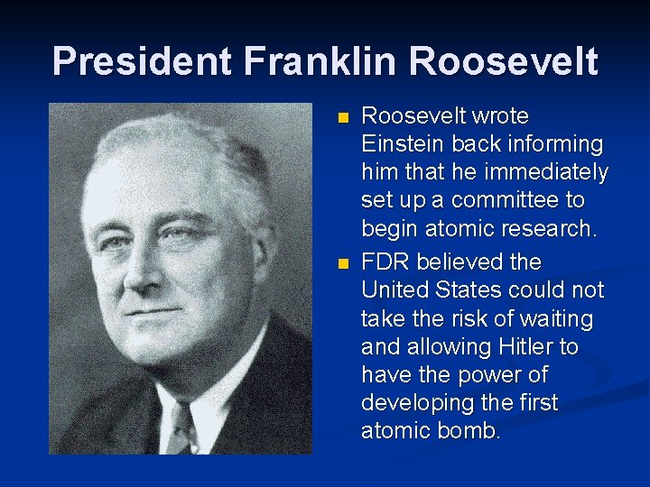 Manhattan Project Developing the Atomic Bomb Elements of