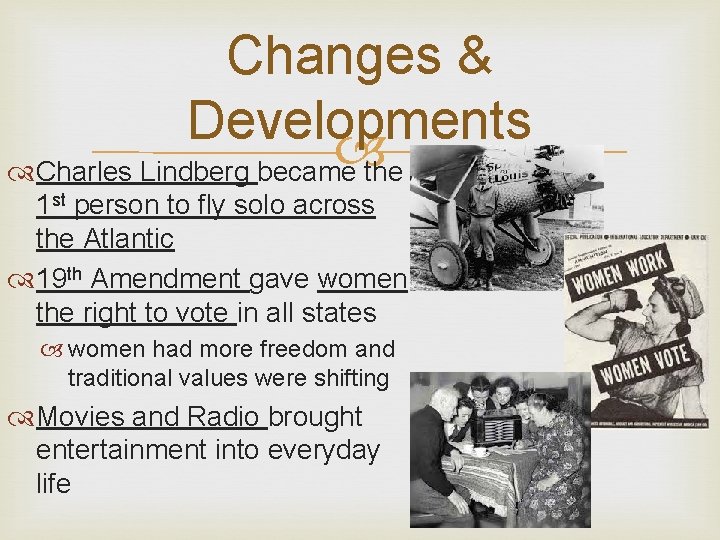 Agenda Bellwork How did the Harlem Renaissance change